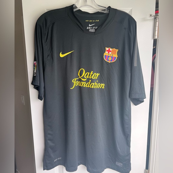 Nike | Shirts | Barcelona Qatar Original Soccer Jersey | Poshmark